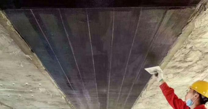 Unidirectional CFRP Wrap 450gsm Good Permeability Supporting Epoxy ...